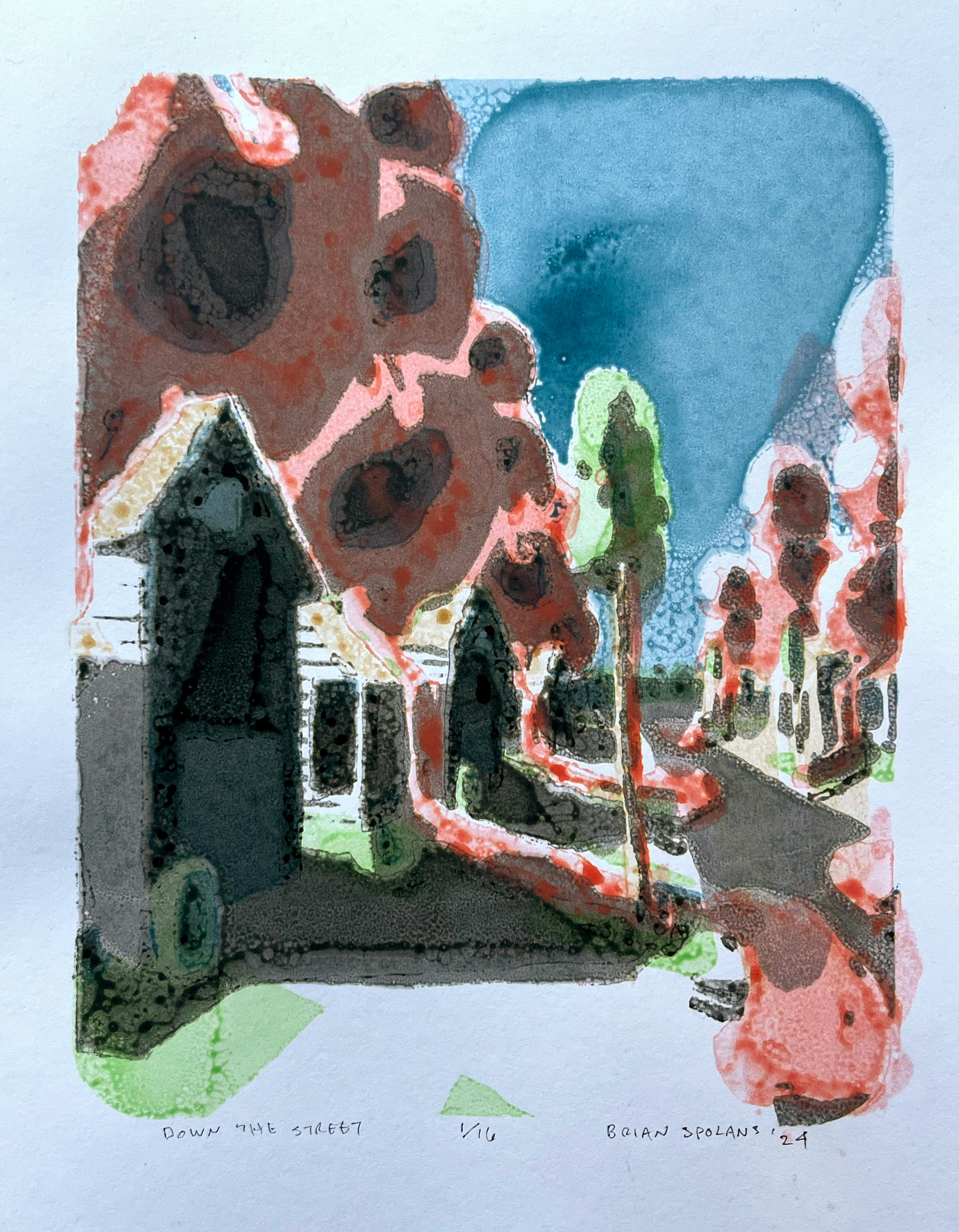 Watercolor Screen Prints – Brian Spolans